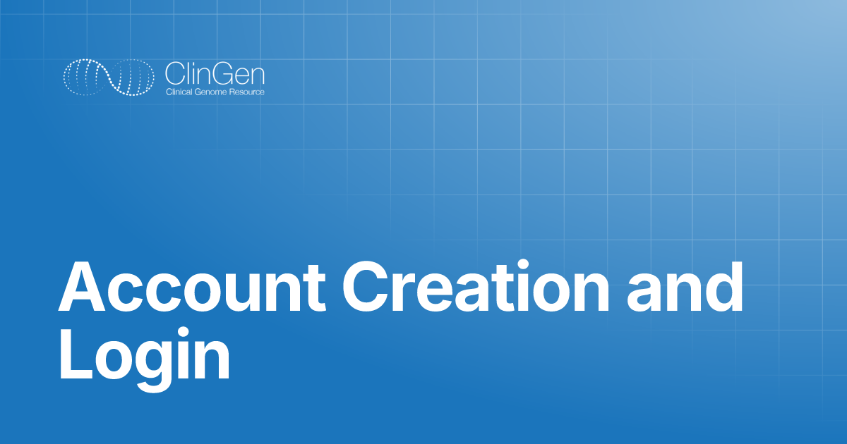 Account Creation and Login | Help Docs