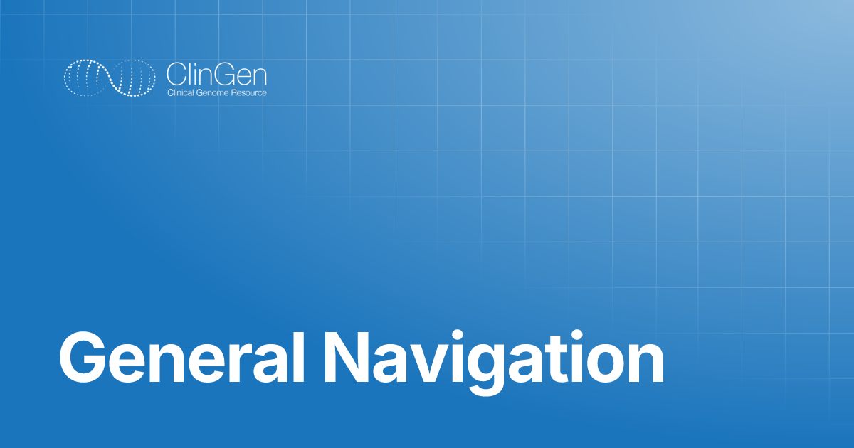 General Navigation | Help Docs